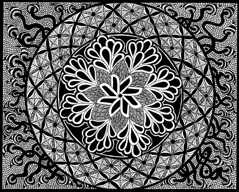 What Is Zentangle Art? - You Will Love It - How To Reduce Stress Naturally
